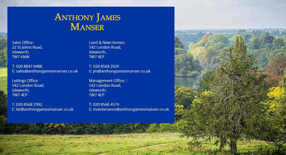 Contact us | Anthony James Manser Estate Agents